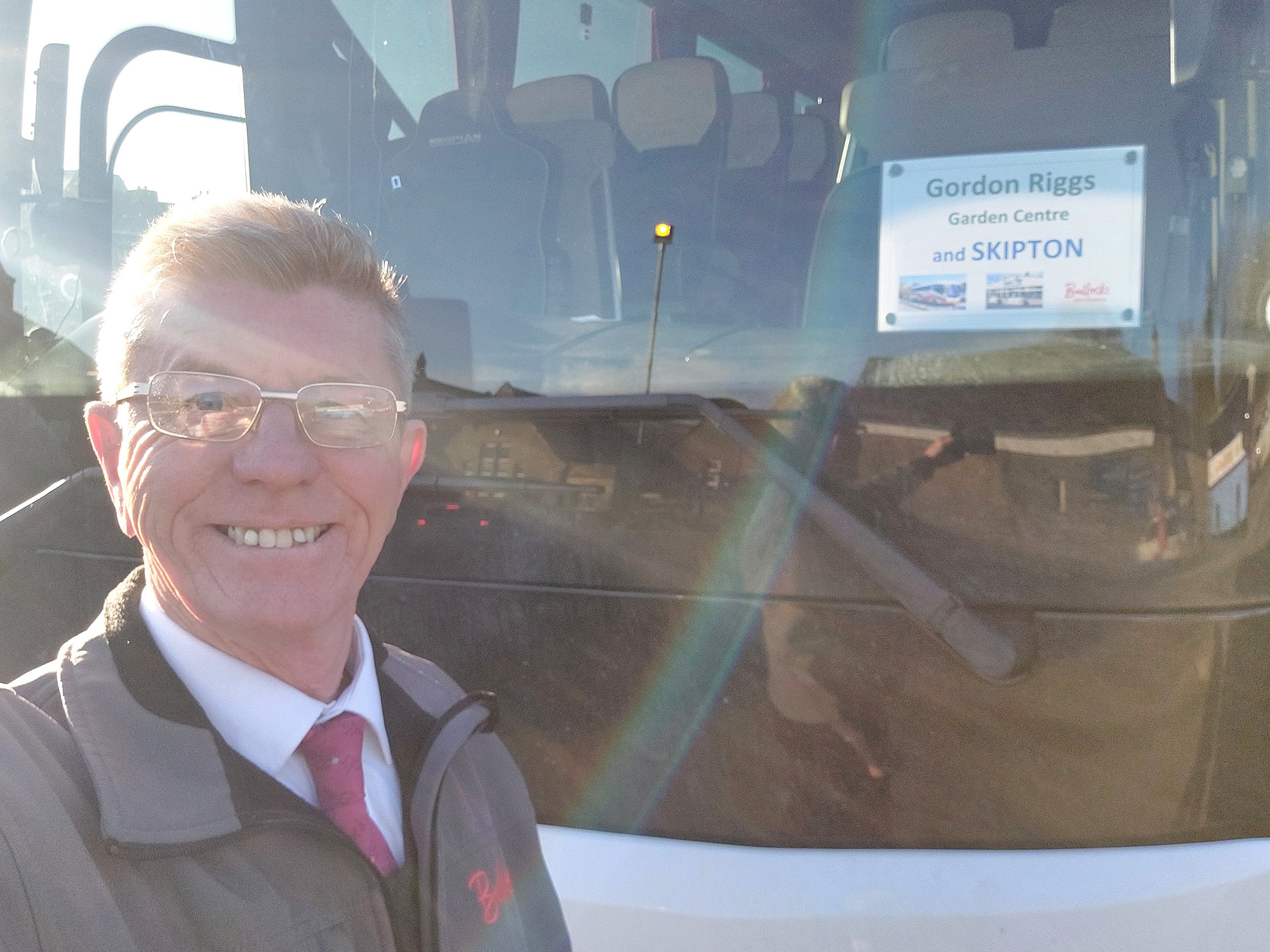 On the Road: Gordon Riggs Garden Centre and Skipton | Bullocks Coaches